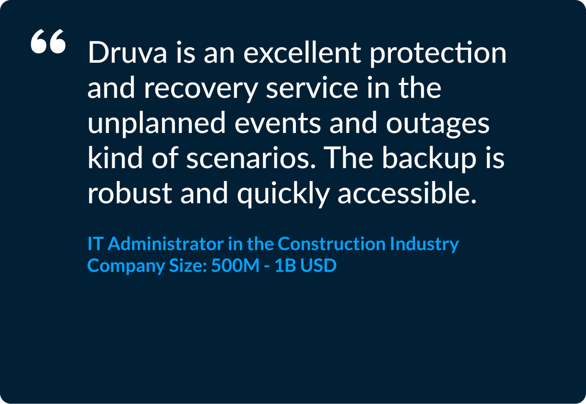 Autonomous Data Security & Rapid Recovery SaaS Platform | Druva