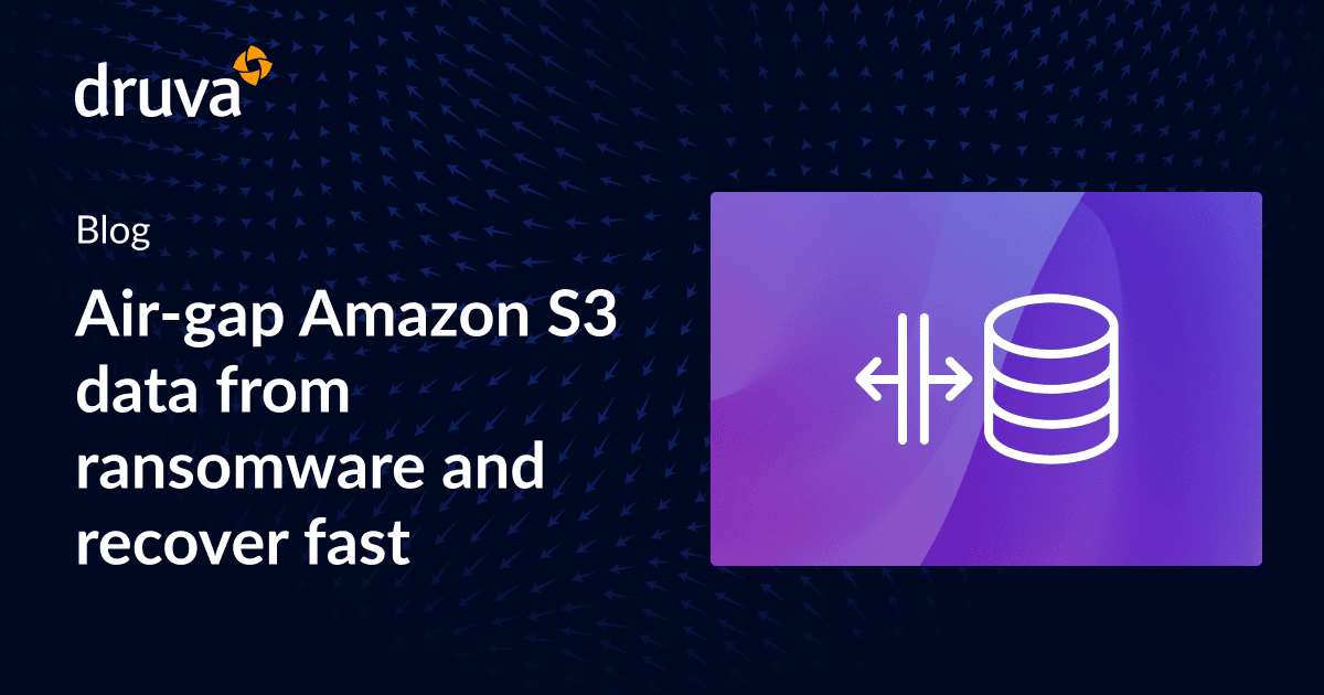 Introducing Agentless, Cloud-Native Backup for Amazon S3: Secure, Simple, and Cyber Resilient by ...