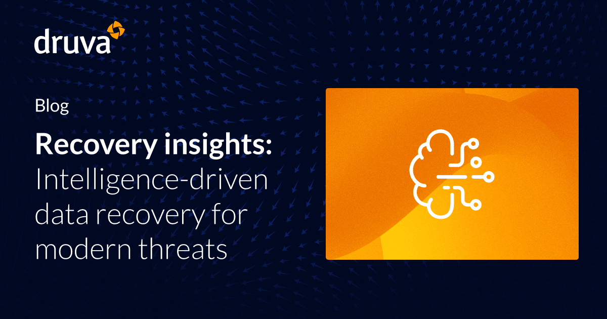 Building Confident Data Recovery with Recovery Intelligence | Druva