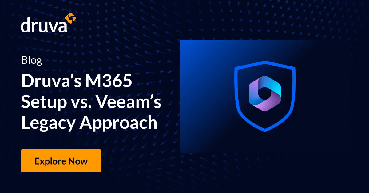 Your Data Deserves Better Than Veeam - Part 2: Comparing Microsoft 365 Setup | Druva