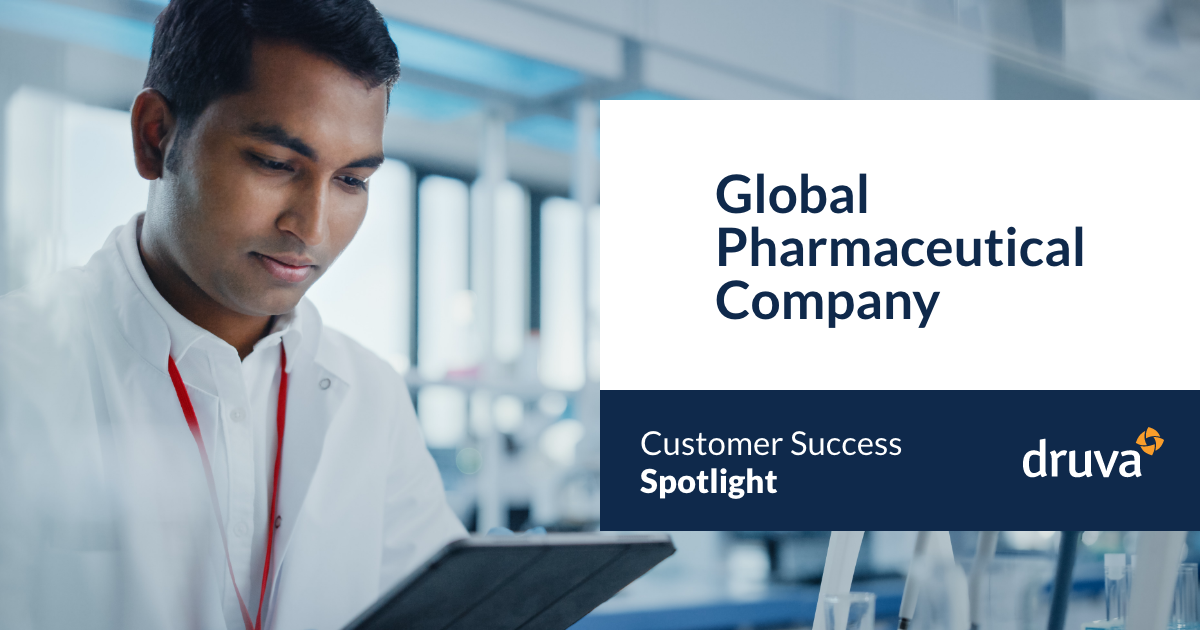 Global pharmaceutical company improves cyber resilience with the Druva ...