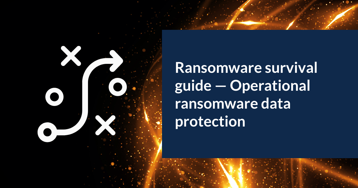 Ransomware survival guide — Advanced ransomware data recovery | Druva