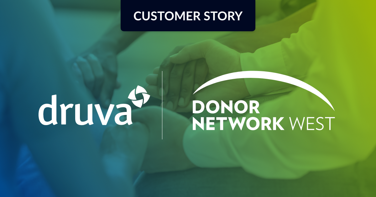 Donor Network West Relies on Druva for Data Security & Backups to Focus on Saving Lives | Druva