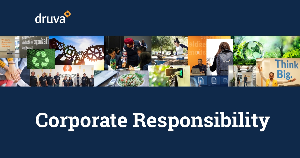 Corporate Responsibility | Druva