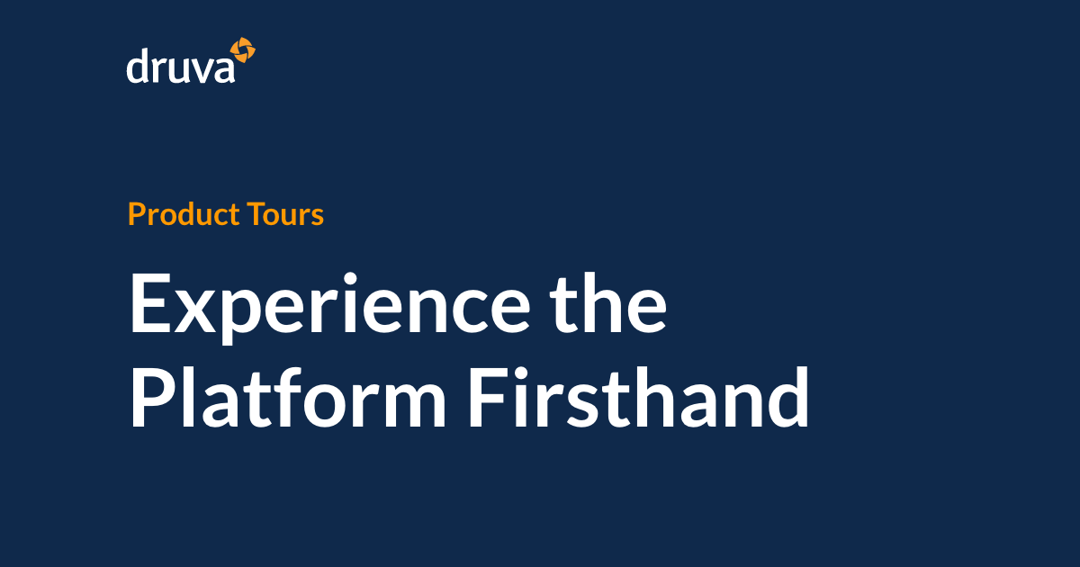 Data Security Cloud Platform | Druva Product Tours | Druva