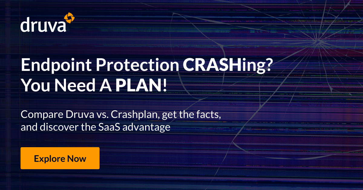 Druva vs Crashplan