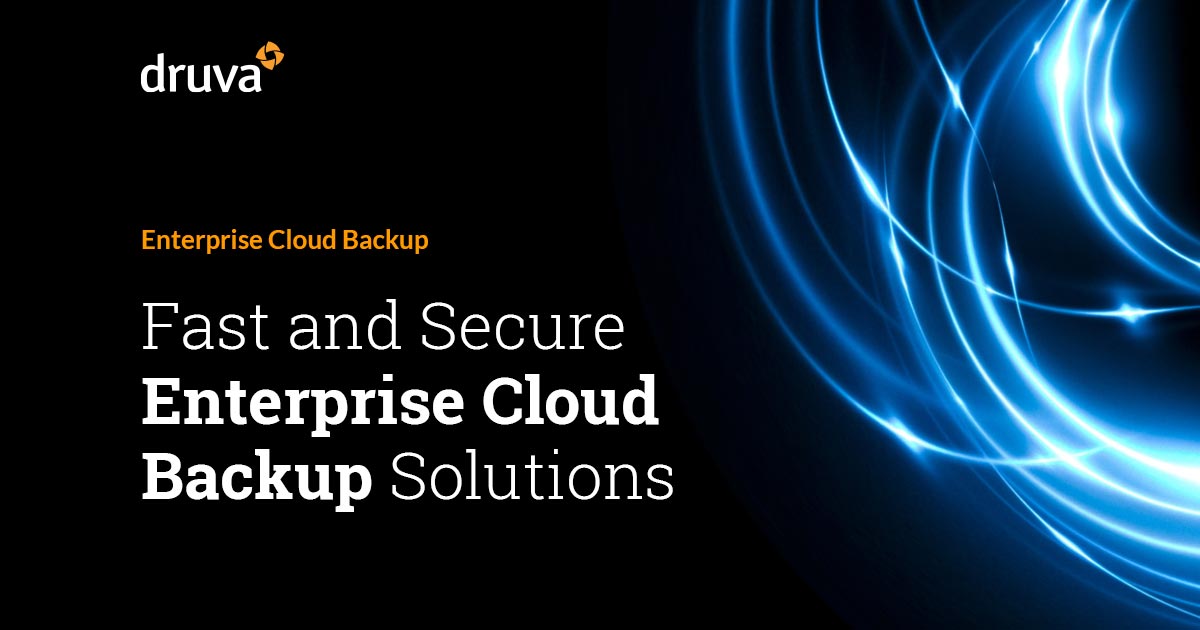 Enterprise Cloud Backup and Recovery Solutions | Druva