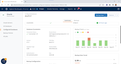 A First Look At Druvas Container Database Support For Oracle Druva